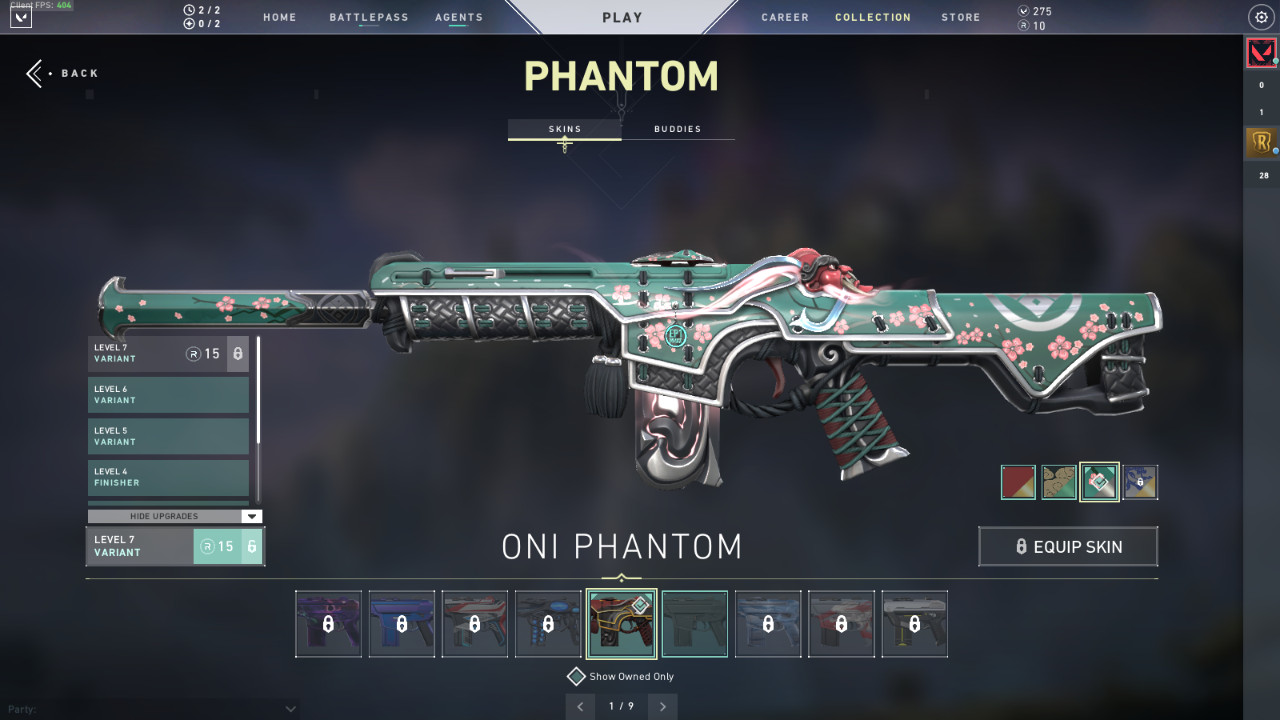 ทีมงาน Valorant เผย เตรียมปรับระบบอัพเกรดให้สามารถที่จะเลือกอัพเฉพาะสี ...