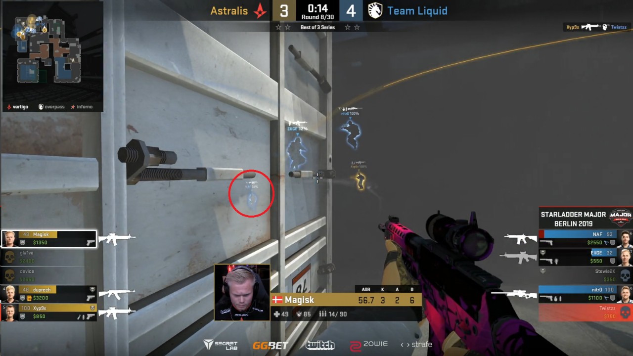 NAF จาก Team Liquid CS:GO กล่าวขอบคุณหลังมีอัพเดตใหม่ในแผนที่ Vertigo ...