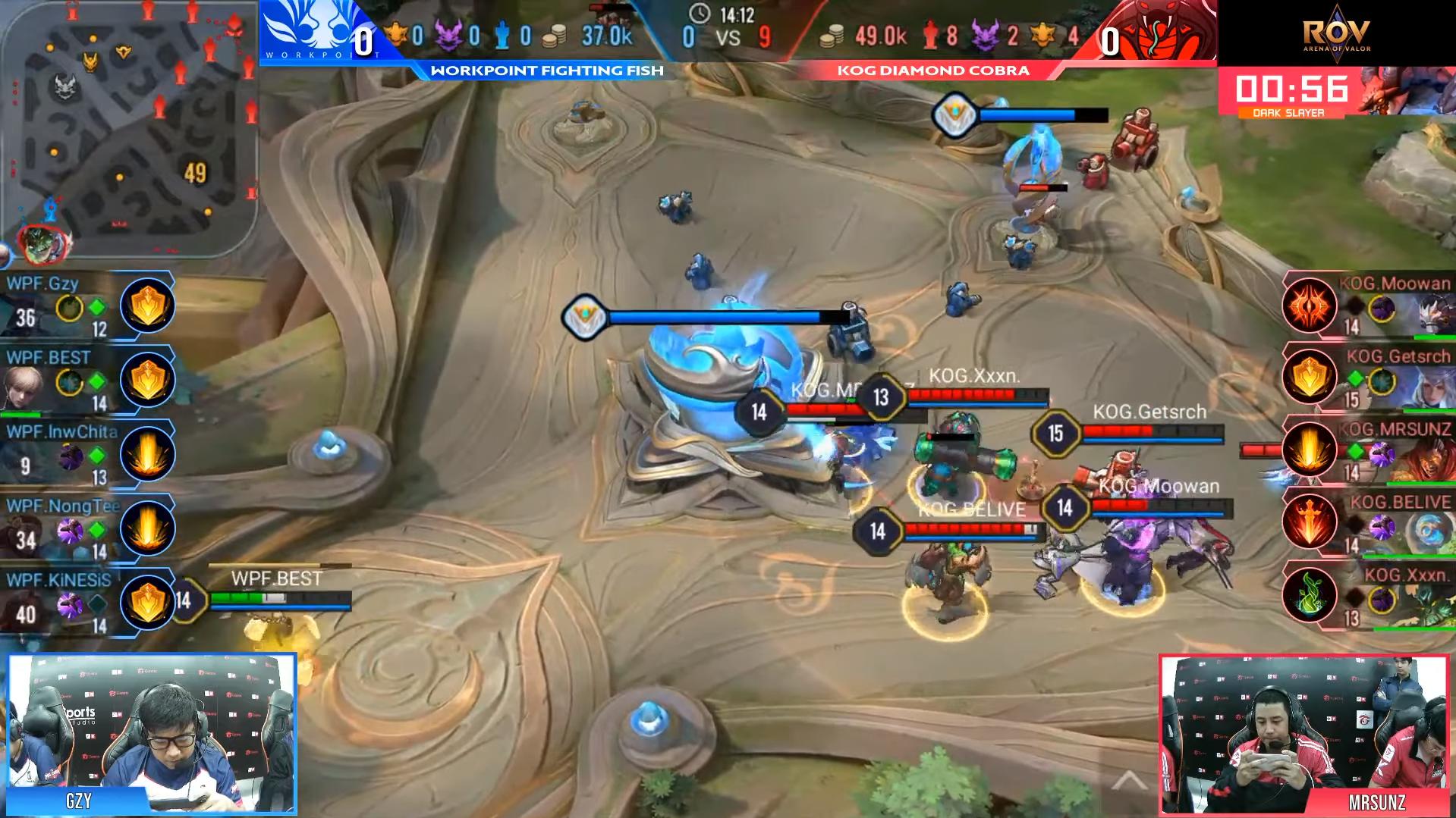 BAZAAR พลิกล้มบุรีรัมย์ Belive เสริมทัพ พา KOG Diamond cobra ถล่มปลากัด ...