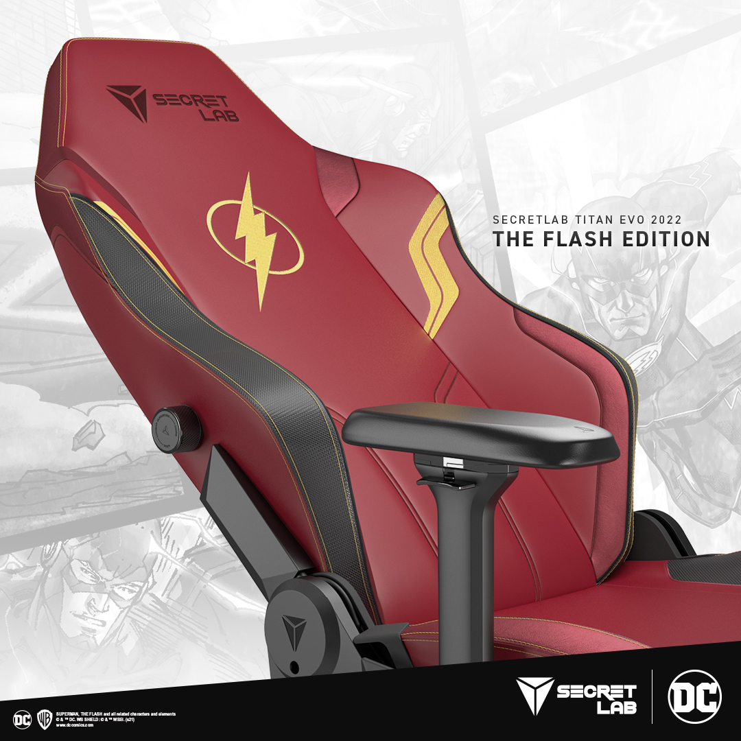 Secretlab x DC นำ Superman และ The Flash ดัดแปลงสู่ลวดลายบนเก้าอี้เกม ...