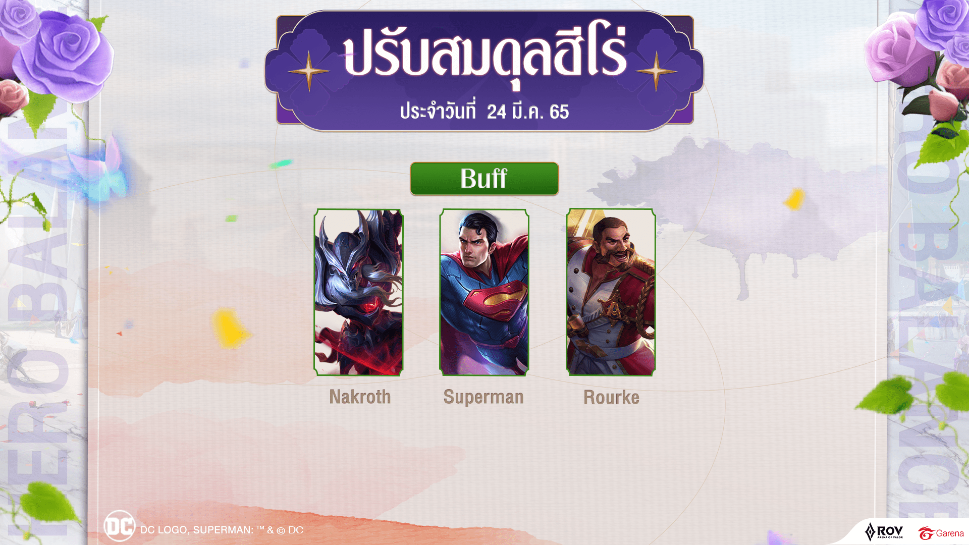 RoV แพทช์ใหม่ 2022 กับการปรับสมดุลฮีโร่ที่คุณจะต้องรู้ | 4Gamers Thailand
