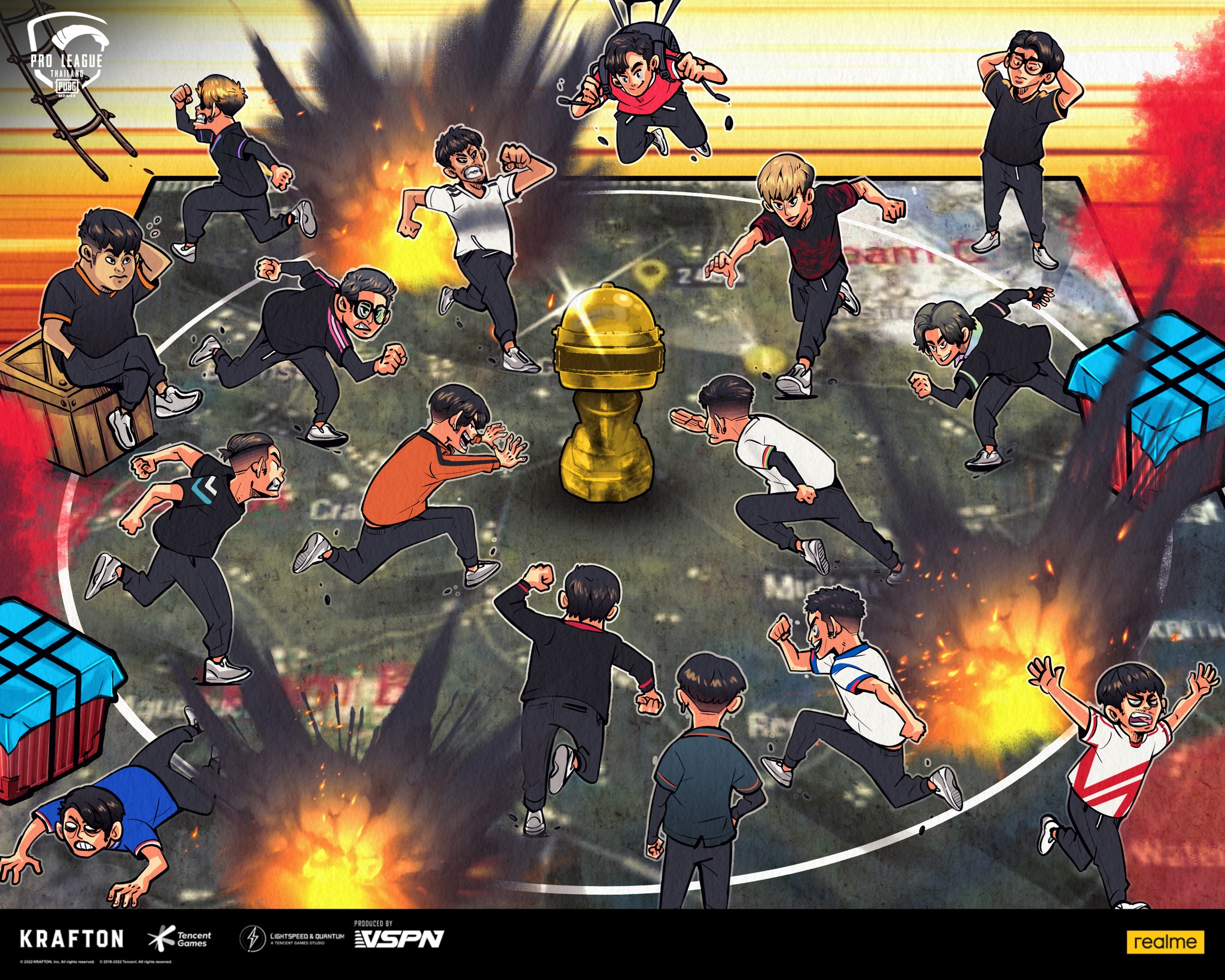 PUBG MOBILE PRO LEAGUE THAILAND FALL 2022 เข้าสู่ช่วงโค้งสุดท้ายของการ ...