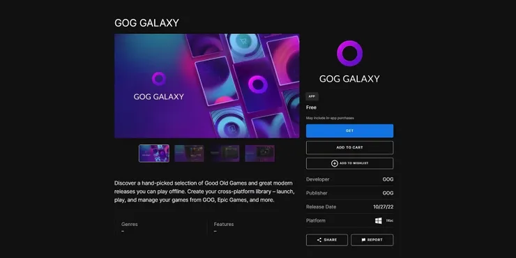 GOG Galaxy เพิ่มฟังก์ชันการทำงานใน Epic Games Store | 4Gamers Thailand