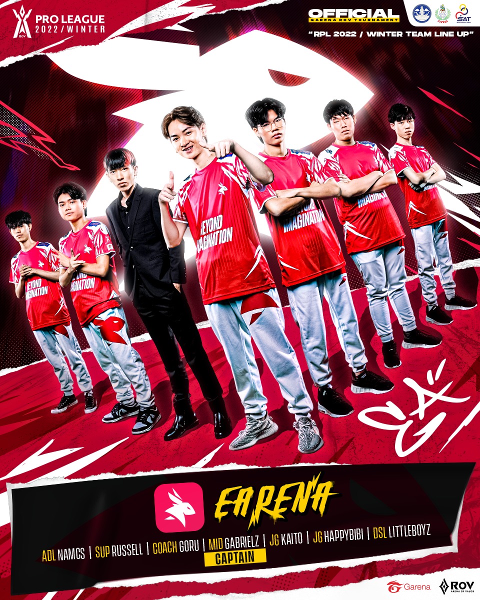 RoV กระตายคลั่ง eArena ทำเซอร์ไพรส์ดึงผู้เล่น RoV ระดับตำนาน JJak เข้า ...