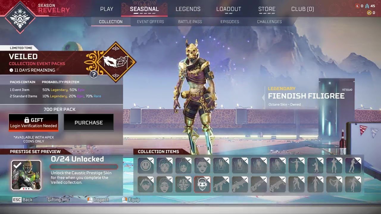 Apex Legends: 'เตรียมตัวให้พร้อม!' อีเวนต์ Veiled Collection จะเริ่มใน ...