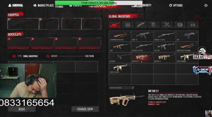 มาลีสวยมากหัวแทบระเบิด! โดนสอยคาสตรีม Infestation SEA เสียเงินครึ่ง ...