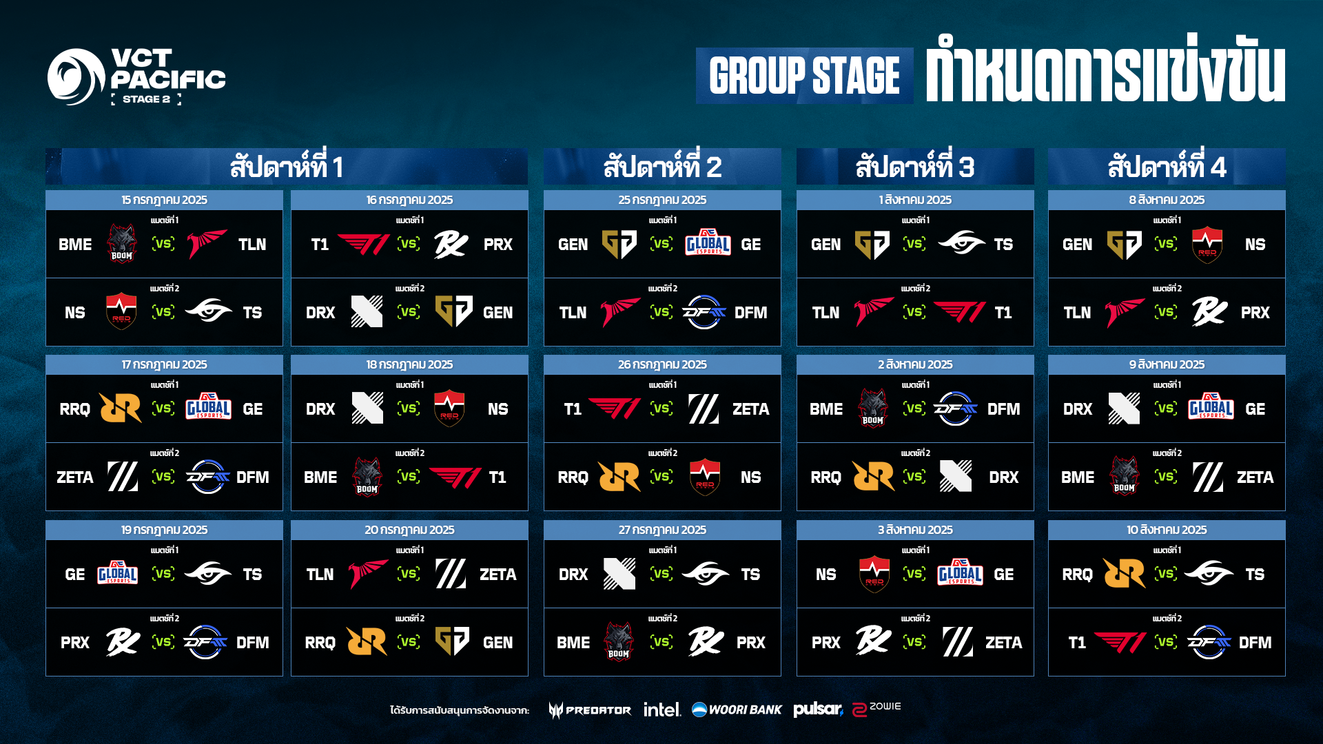 VALORANT VCT Pacific Stage 2 ทาง Riot Games ปล่อยเพลงธีมสุดไพเราะ ...