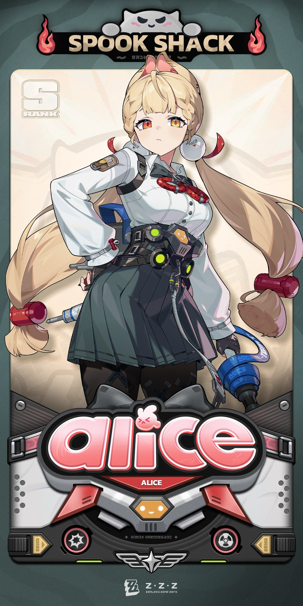 Zenless Zone Zero แนวทางการปั้น Alice "คำปฏิญาณแห่งมวลบุปผา" [Alice ...