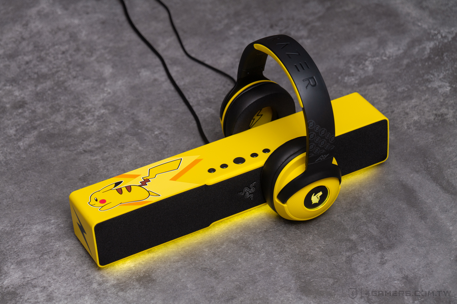 寶可夢限定版Razer北海巨妖電競耳機與利維坦巨獸電競喇叭動手玩 | 4Gamers