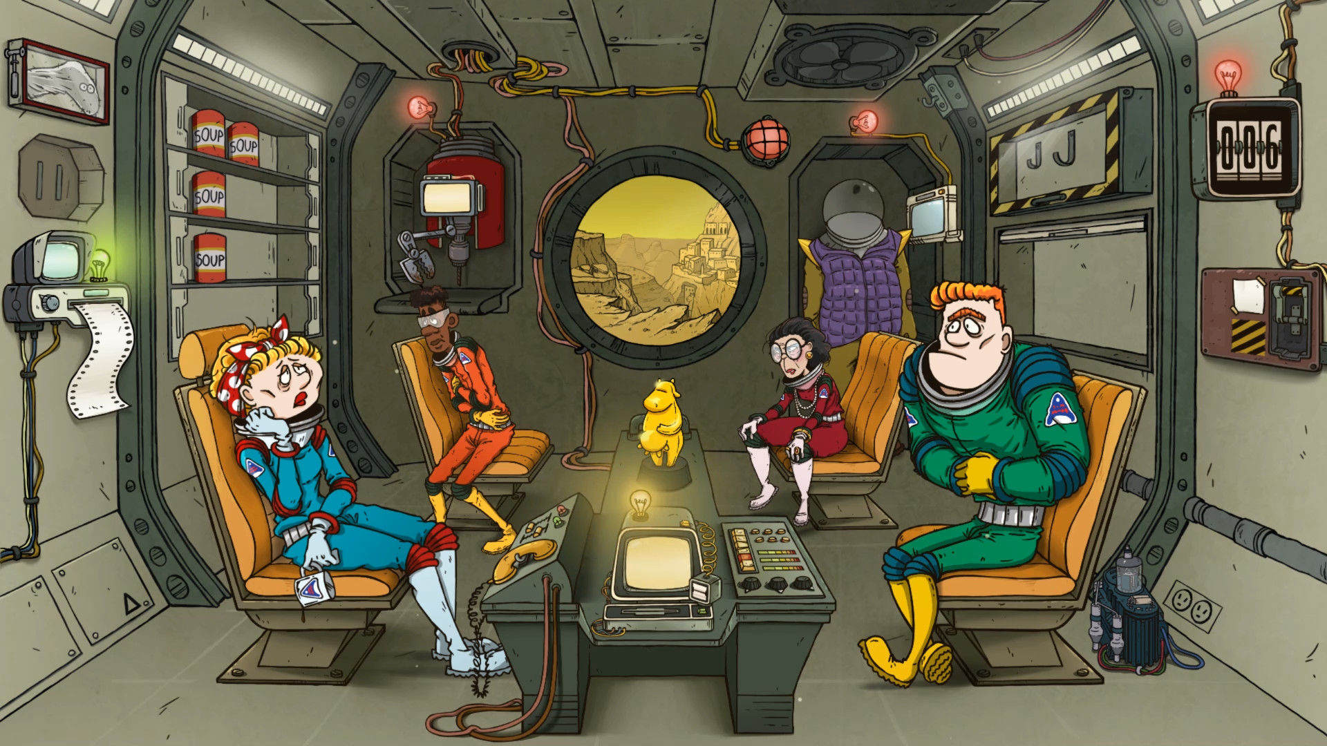 60秒新作《60 Parsecs!》Steam版推出，太空生活更艱辛 | 4Gamers