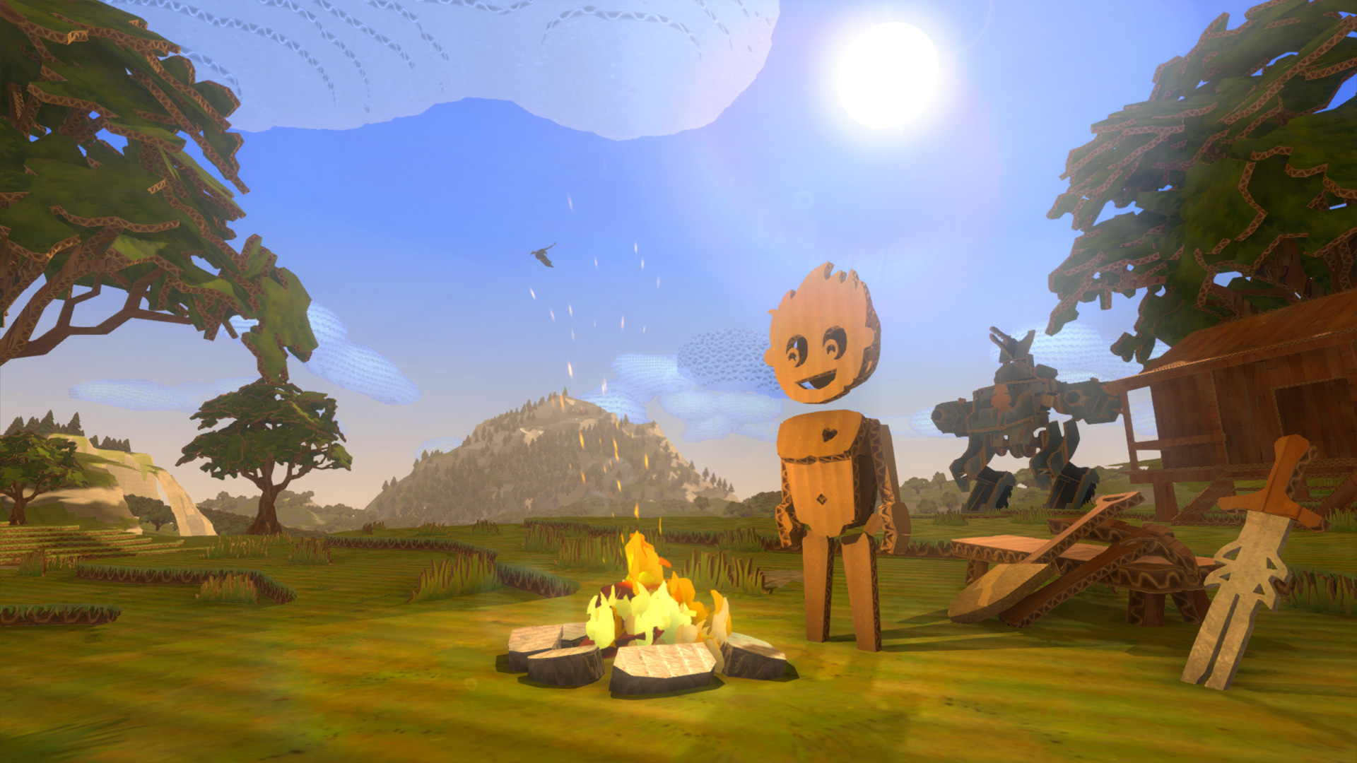 紙箱生存《CardLife: Cardboard Survival》Steam將推出，房子蓋後不理就塌 | 4Gamers