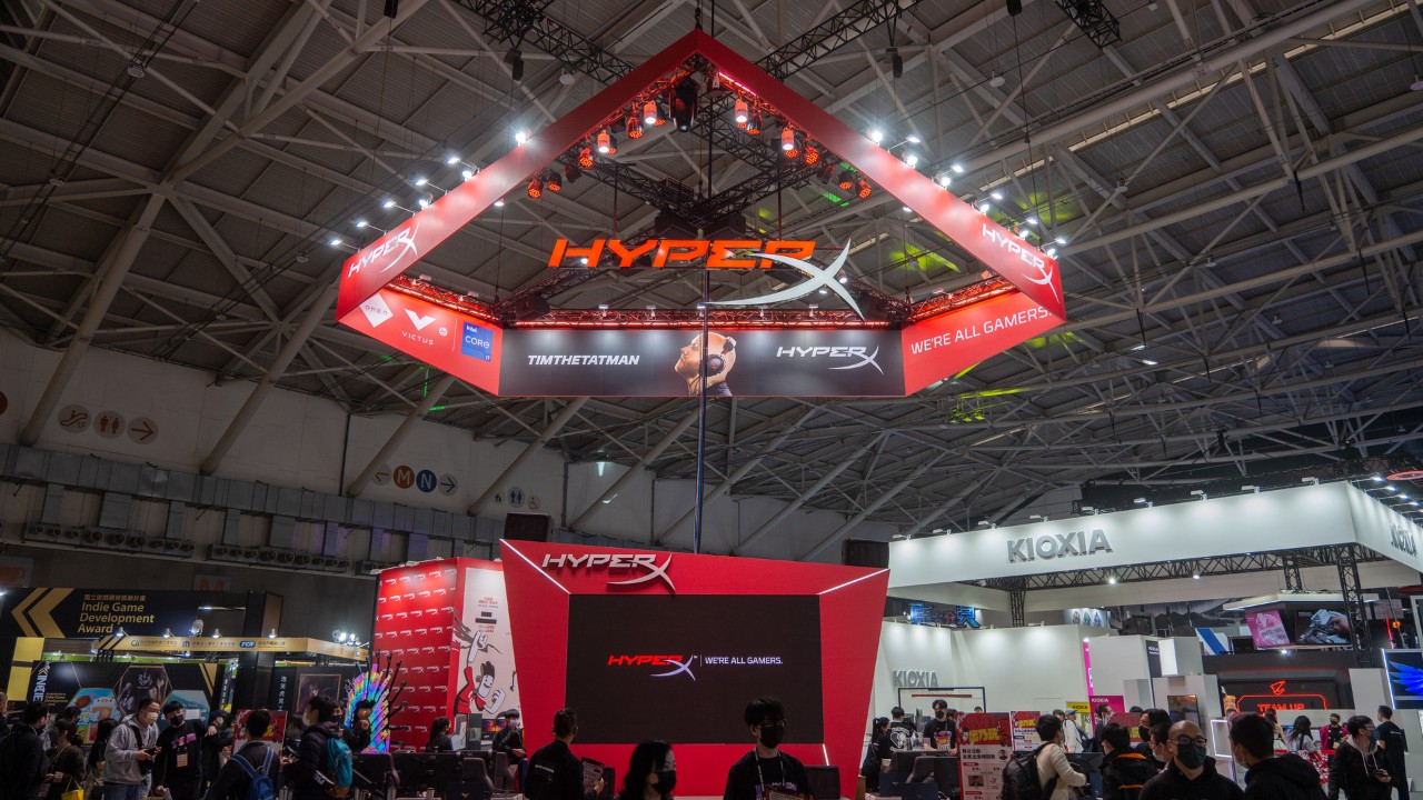 HyperX HX3D特殊造型周邊亮相2023台北國際電腦展，萬元螢幕天天送 | 4Gamers