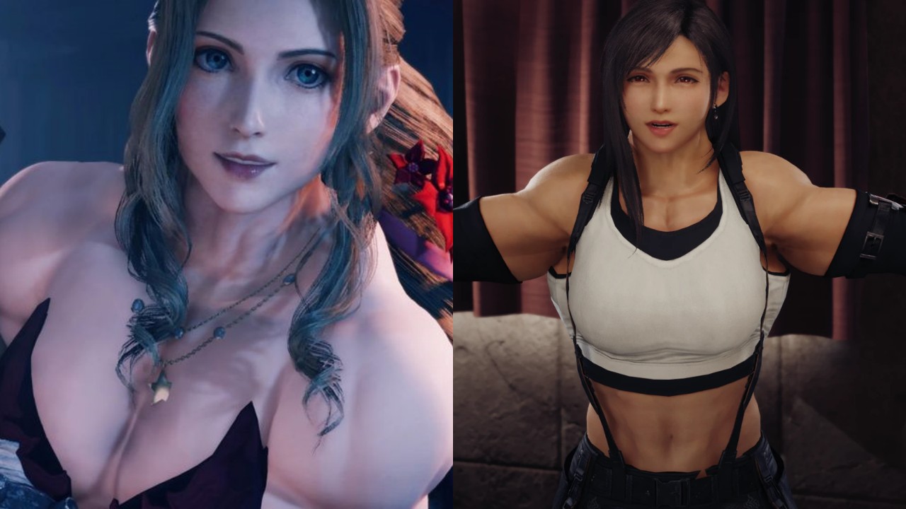 將艾妲王變肌肉兄貴的Mod創作者，終於完成《FF7 Remake》女主角的肉體改造 | 4Gamers