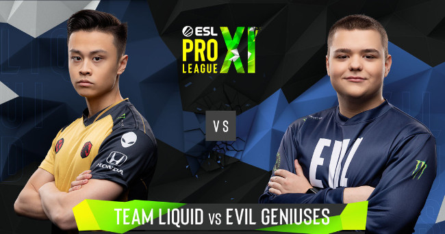 สรุปผลรายการ ESL Pro League Season 11: North America รอบ Upper Bracket - Team Liquid vs Evil ...