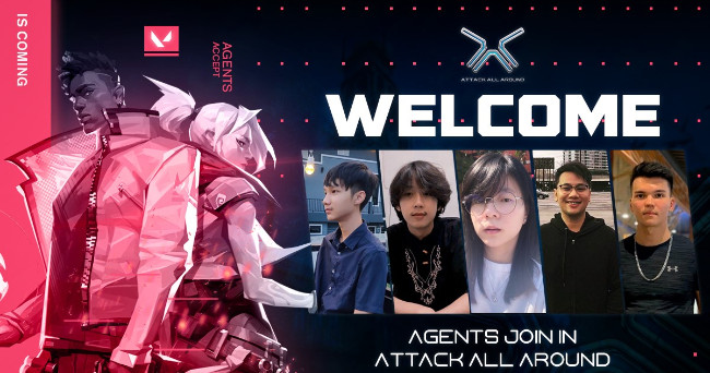 สังกัด Attack All Around เปิดตัวทีม Valorant พร้อม Line-up แบบจัดเต็ม ...