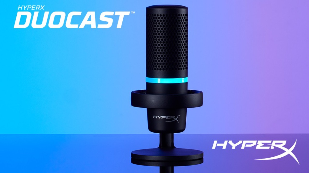 HyperX麥克風家族新成員，DuoCast USB麥克風在台上市 | 4Gamers