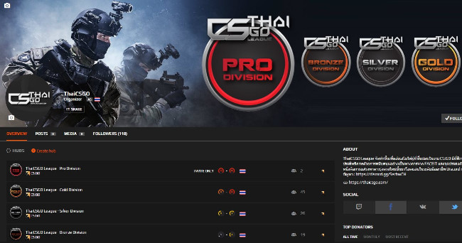 รันวงการ!! เมื่อทาง ThaiCSGO ตัดสินใจสร้างกลุ่มสำหรับผู้เล่น CS:GO ชาวไทยเพื่อผลักดันวงการ ...