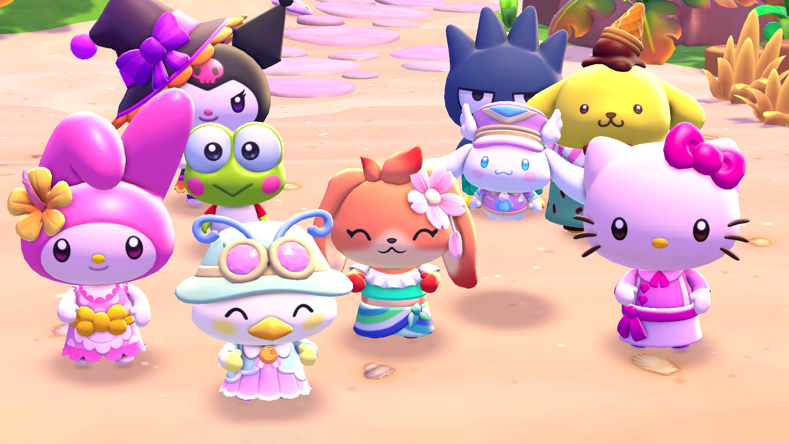 三麗鷗角色大集結，《Hello Kitty Island Adventure》將於本月底於PC、Switch推出 | 4Gamers