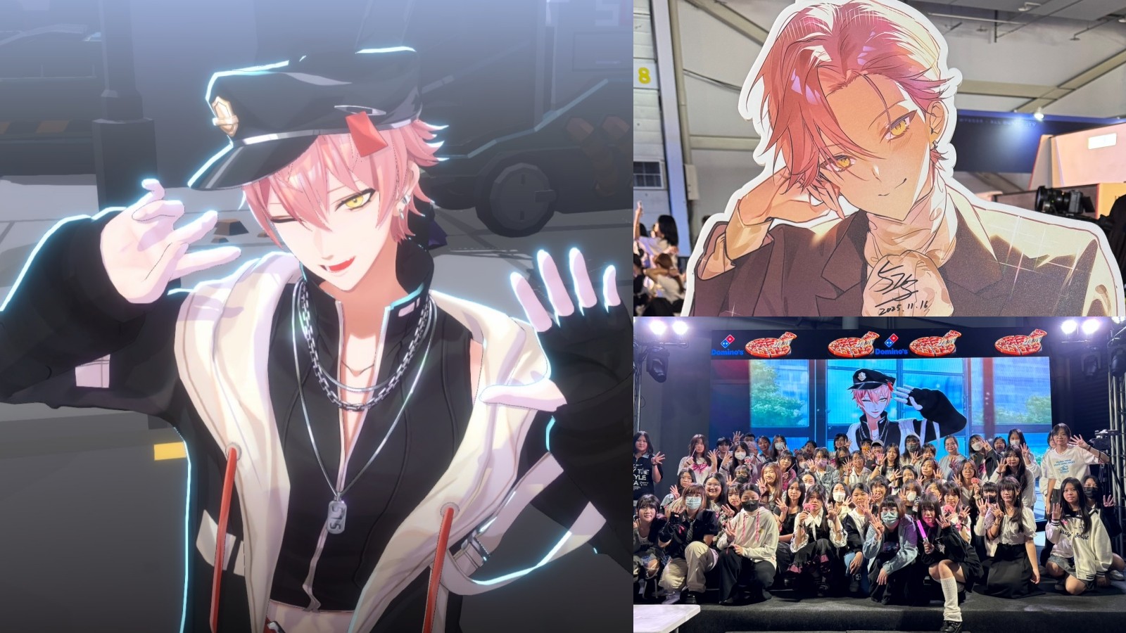 七貓VTuber 515首度3D化亮相WirForce！Q&A淘汰賽重溫「懷孕」時刻 五名幸運粉絲與主推美背合影 | 4Gamers