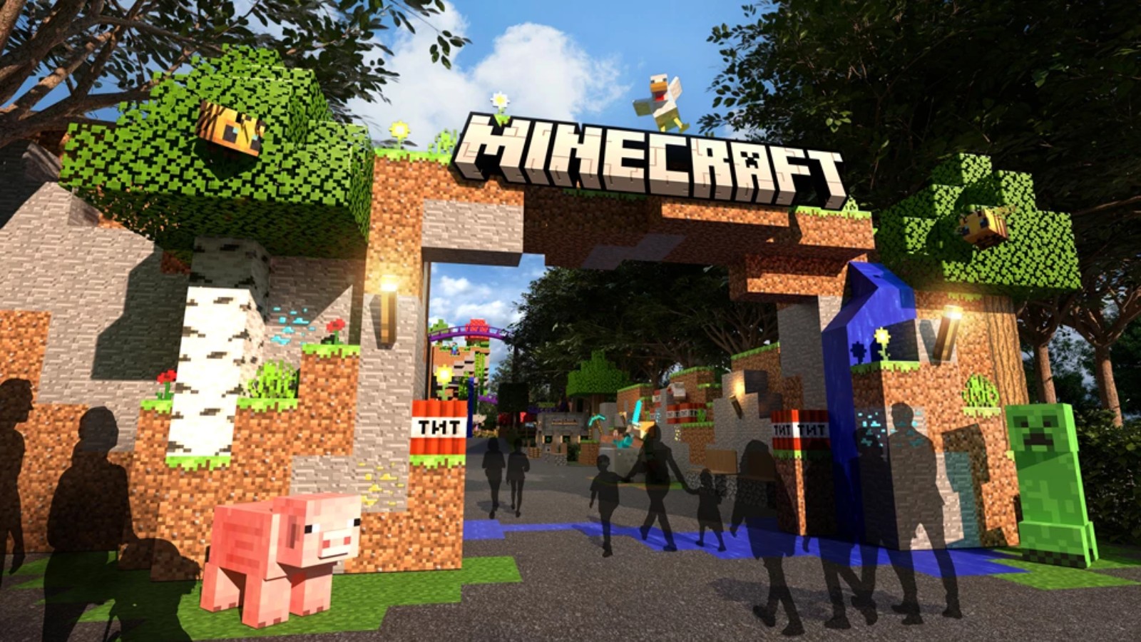 《Minecraft》遊樂園最快2026英美開張，1.1億美元打造沉浸互動景點 | 4Gamers