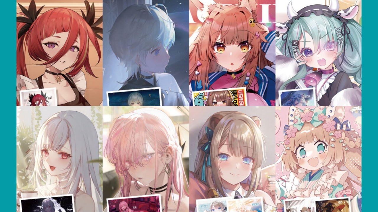 春魚VTuber與pixiv FANBOX合作，全台ibon把你推的偶像印回家 | 4Gamers