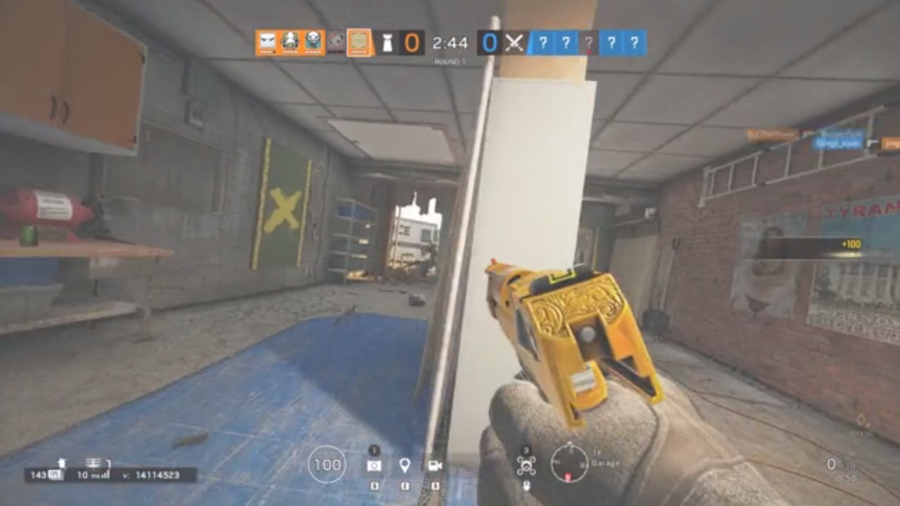 《R6S》上演罕見黃金槍頂尖對決，最後倒下的兩人都是Ace ♠ | 4Gamers