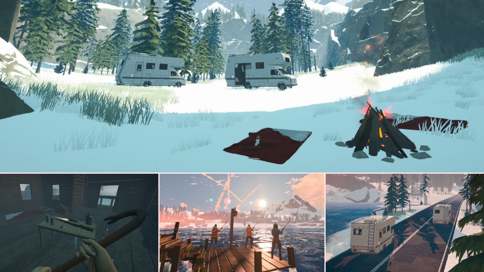 4人合作房車生存模擬《Long Drive North》將登Steam，沒有殭屍或怪物，只有無情的荒野與添亂的隊友 | 4Gamers