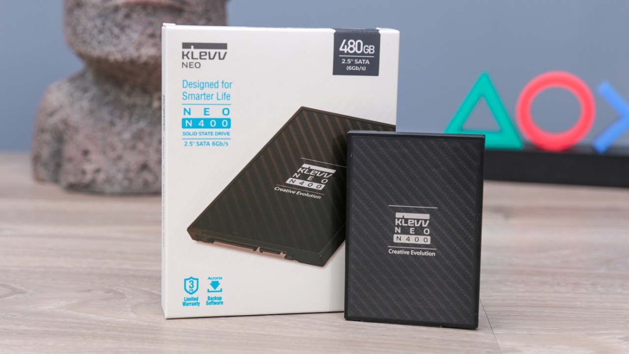 小預算大跳級， 開箱KLEVV NEO N400 480GB SSD測給你看 | 4Gamers