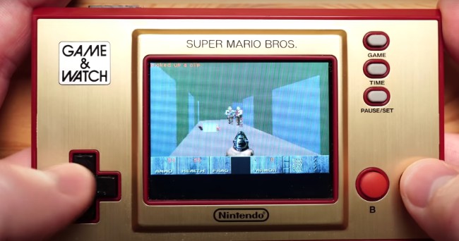 Nintendo Game and Watch ตอนนี้มีคนนำเกม Doom ไปพอร์ตลงเล่นได้สำเร็จ ...