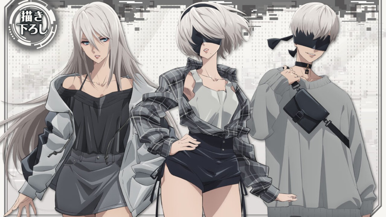 動畫《尼爾：自動人形Ver1.1a》與唐吉訶德合作，街頭風A2、2B和9S亮相 | 4Gamers