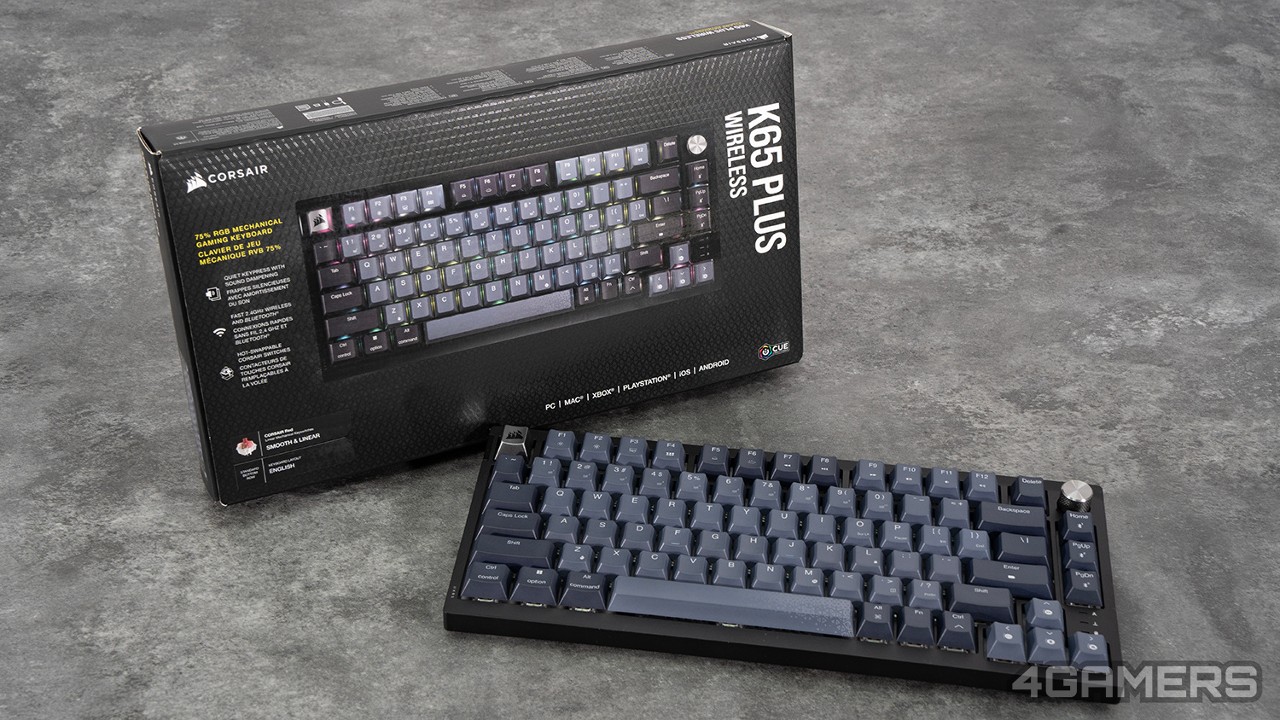 CORSAIR K65 Plus Wireless無線鍵盤評測：在尺寸與輸入體驗取得最佳平衡 | 4Gamers