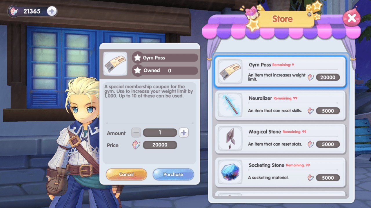 Ragnarok X: Next Generation กับวิธีการเพิ่มน้ำหนักกระเป๋าแบกของ ...