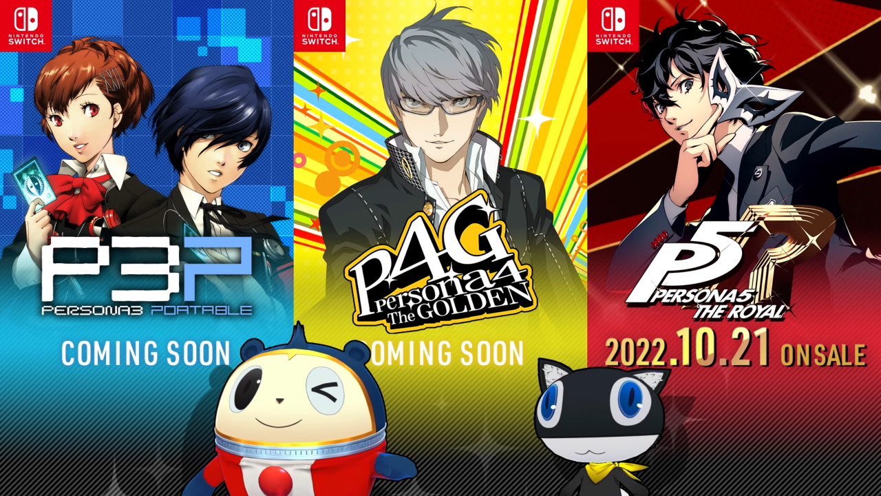 《女神異聞錄》系列移植再追加新平台，《P5R》Switch版10月推出 | 4Gamers