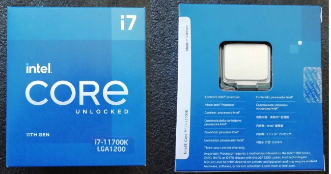 Intel Core i7-11700K ส่งมอบถึงมือลูกค้าคนแรกแล้วอย่างเป็นทางการ ...