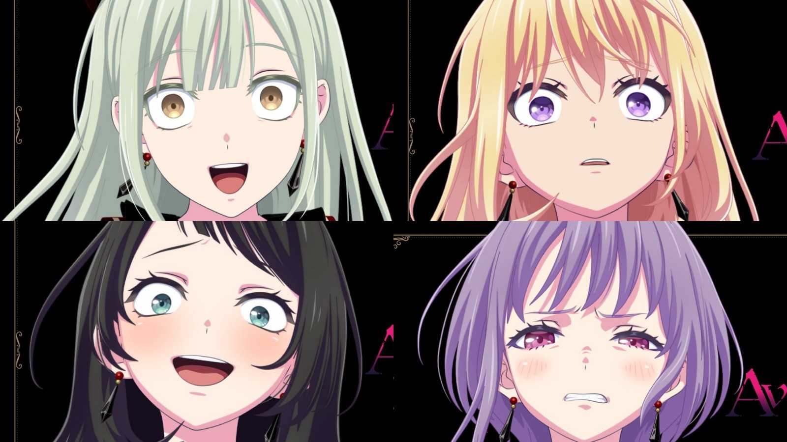 動畫《BanG Dream! Ave Mujica》首播倒數揭露團員喜怒哀樂，小祥壓軸笑顏滿開 | 4Gamers