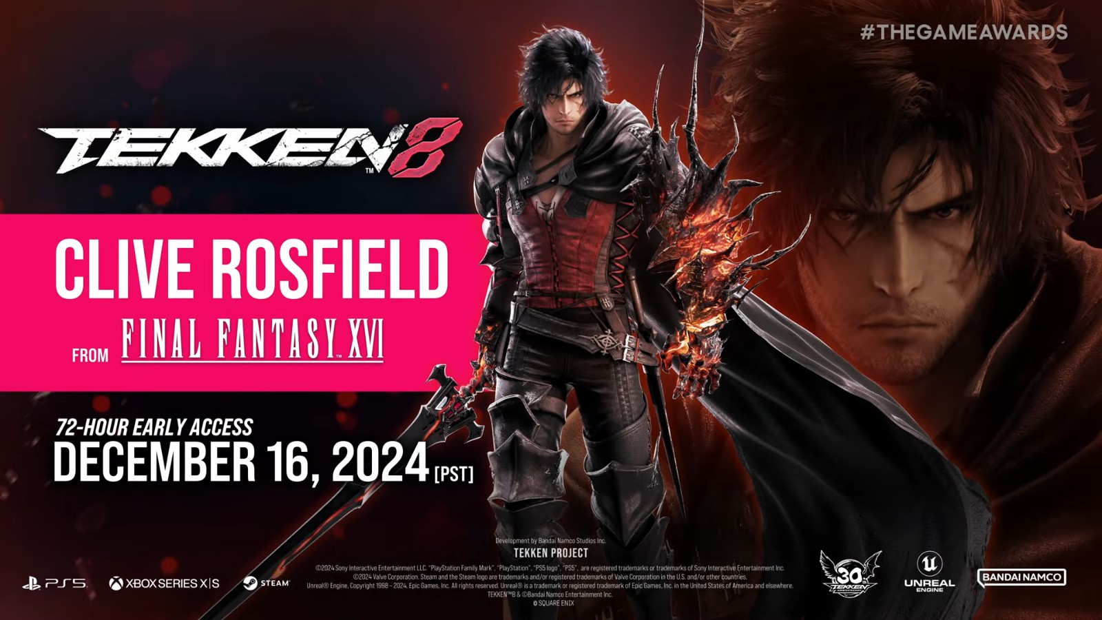 《最終幻想16》主角參戰！《鐵拳 8》於TGA 2024公開第四季DLC角色 | 4Gamers