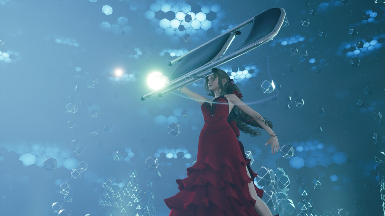 艾莉絲迷因專武《FF7》PC版折疊椅Mod來了🪑 | 4Gamers