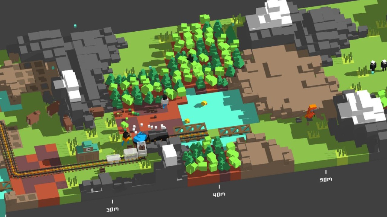 Unrailed! EGS is free for a limited time, a friendly derailed party ...