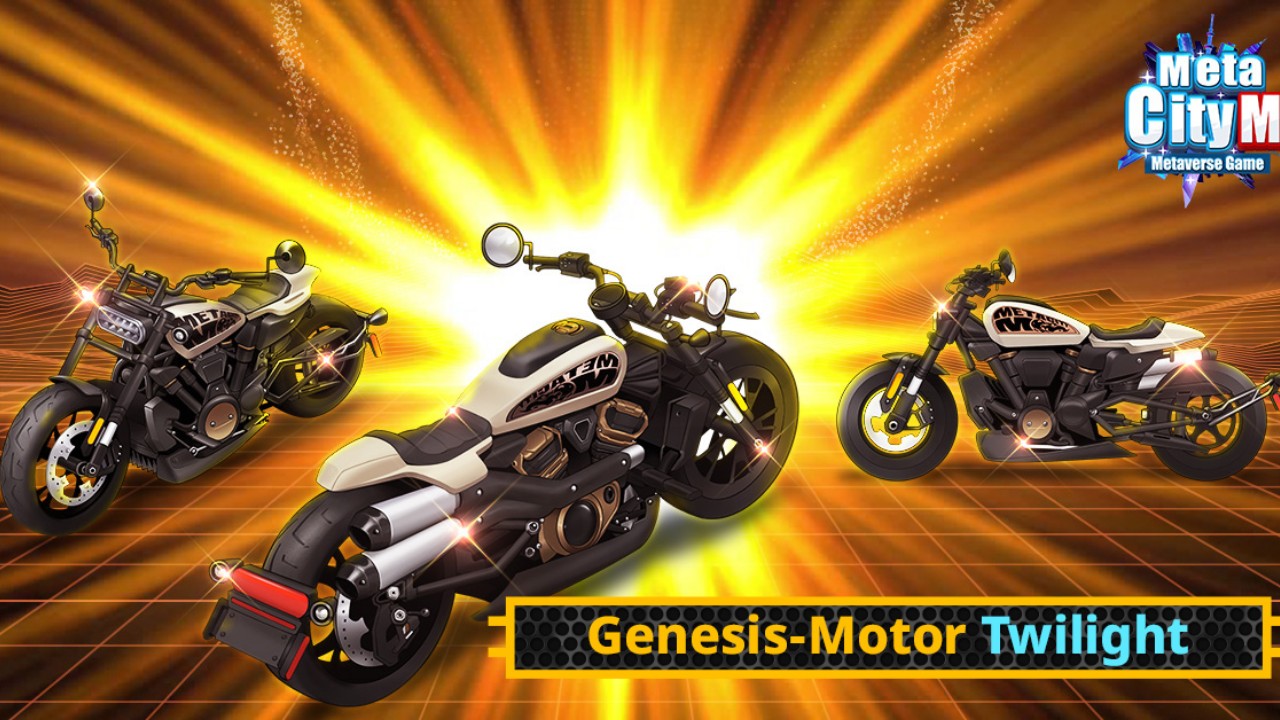 《MetaCity M》全球限量Genesis-Motor Twilight重機NFT，麗寶賽車場虛實攜手秀一波 | 4Gamers