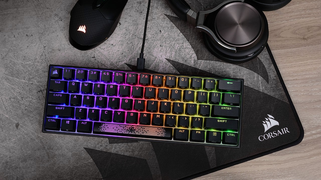 CORSAIR K65 RGB Mini–海盜船首款60%電競鍵盤動手玩 | 4Gamers