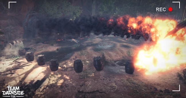 變態狩獵法《魔物獵人世界》100+個大爆彈桶G炸爆歷戰魔物，還能玩「骨牌煙火秀」💣 | 4Gamers