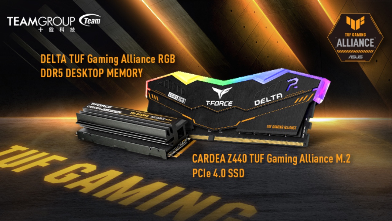 十銓、華碩聯名推出TUF Gaming Alliance DDR5記憶體與M.2 SSD | 4Gamers