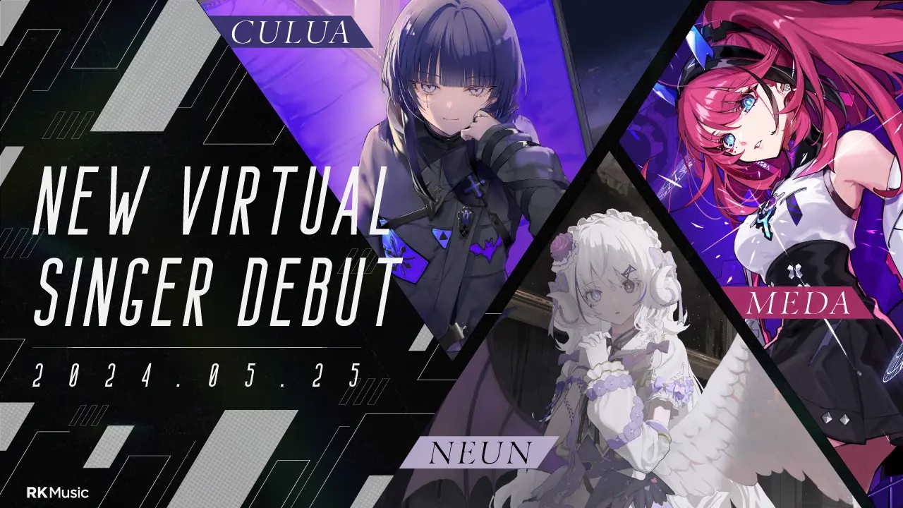 VSinger事務所RK Music三位新人出道，公司首場線上LIVE「VOICE SPARK」亮相 | 4Gamers