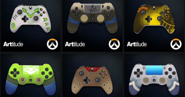 Blizzard 推出《鬥陣特攻》PS4/Xbox合作英雄造型手把 | 4Gamers