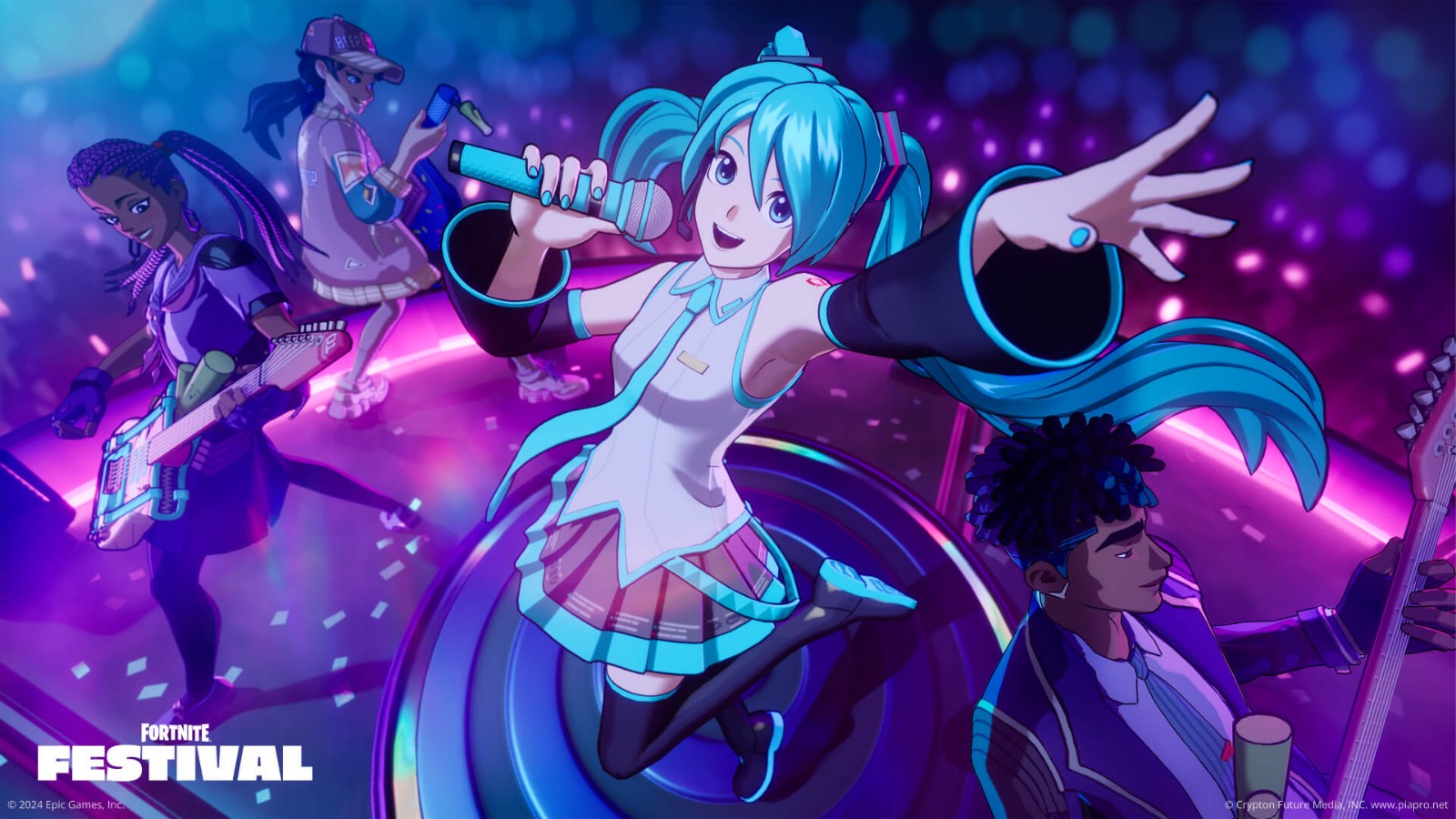 จัดไปชุดใหญ่! Epic Games พา Hatsune Miku มาโดดร่ม พร้อมเซ็ตสกินแบบเบิ้ม ...