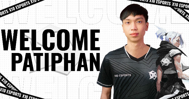 X10 Esports เปิดตัว Patiphan ในตำแหน่ง Duelist คนใหม่ของสังกัด มาพร้อม ...