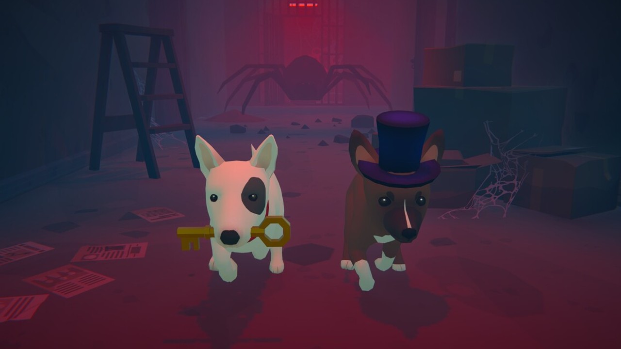 可愛狗勾勇闖鬼屋🐶Steam雙人合作《Haunted Paws》公開商店頁面 | 4Gamers