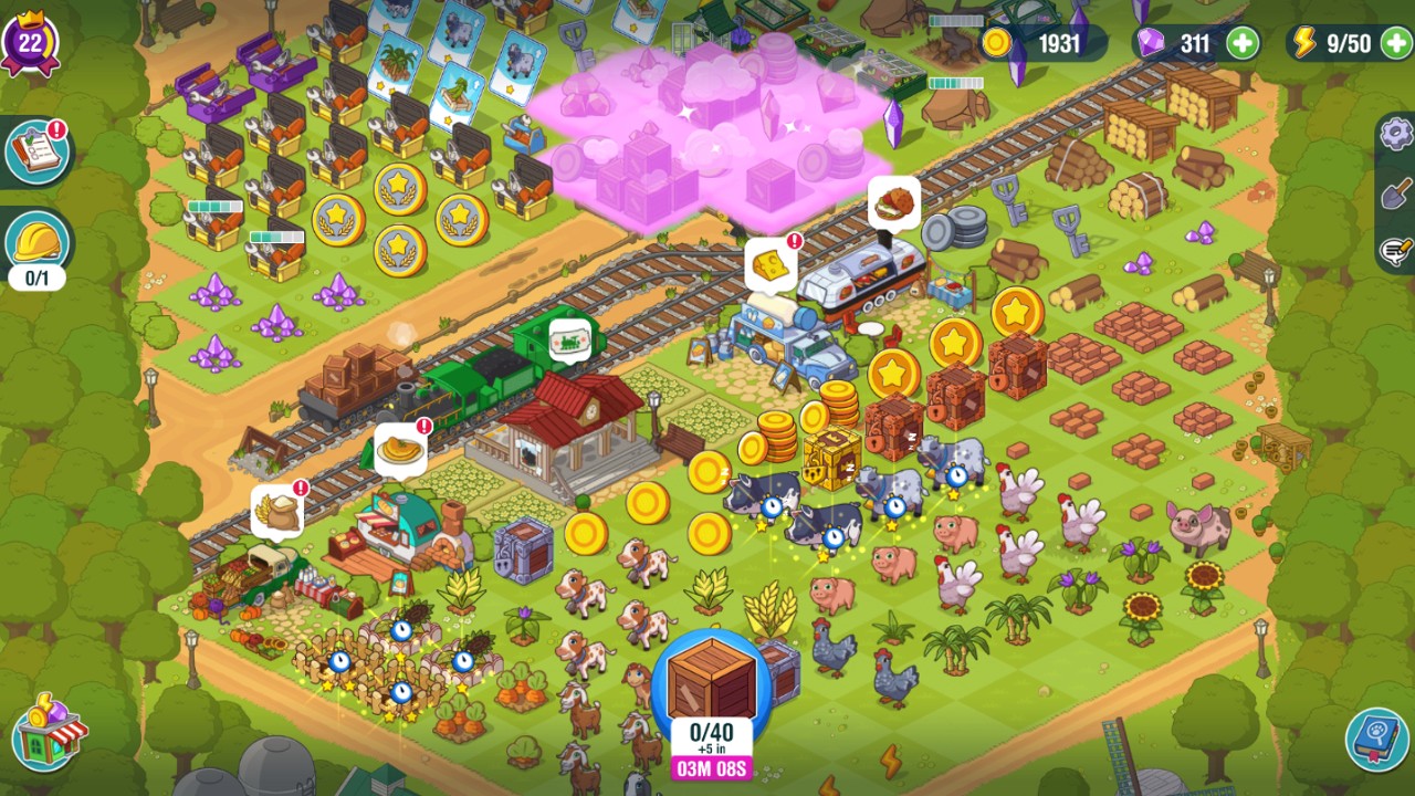 有Discord就能玩！放置+三消農場遊戲《Farm Merge Valley》，水鬼絕讚好評的精神時光屋 | 4Gamers