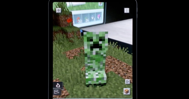 AR新作《Minecraft Earth》實機全球首秀，等身大遊戲世界只有iOS玩得到 | 4Gamers