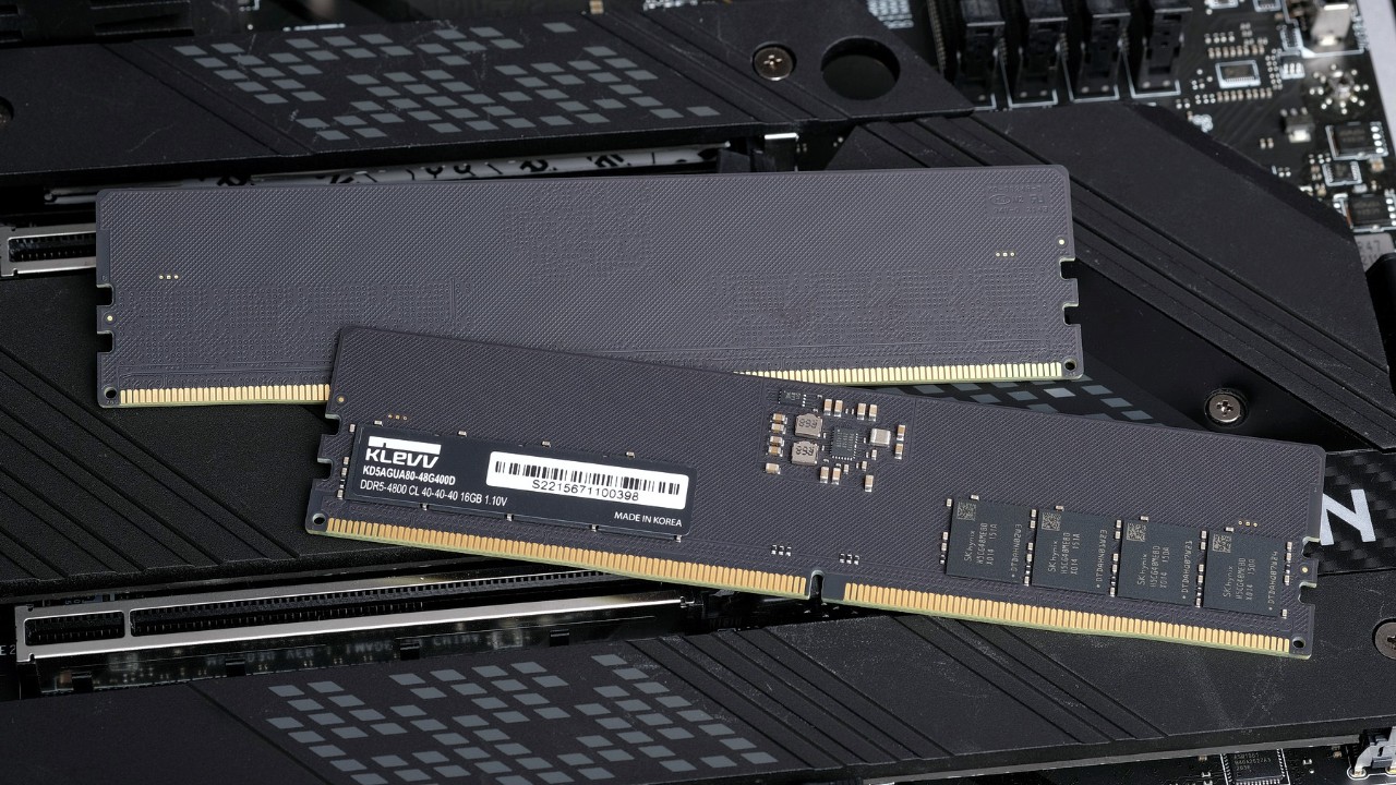 KLEVV DDR5-4800 32GB Kit記憶體，無加壓超頻直上5800MT/s | 4Gamers